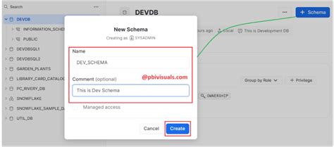 Creating And Managing Schemas In Snowflake Learn Bi