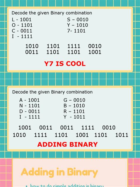 3y7adding Binary Pdf