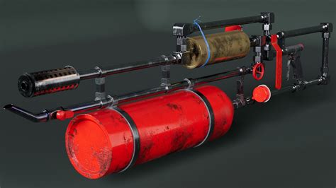 Flamethrower Concept Homemade On Behance