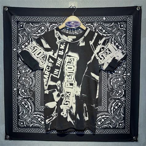 Rare Sex Pistols Aop Tshirt Mens Fashion Tops And Sets Tshirts And Polo