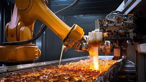 Premium Photo Robotics Technology Food Processing