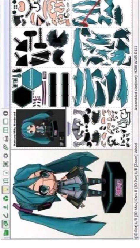 Best 12 Hatsune Miku Papercraft Artofit