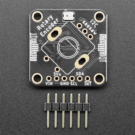 Adafruit I2c Stemma Qt Rotary Encoder Breakout With Encoder Stemma Qt Qwiic The Pi Hut