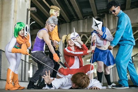Vizard Cosplay Group Bleach Stop Ichigo By Scenecreator Daily Anime Art