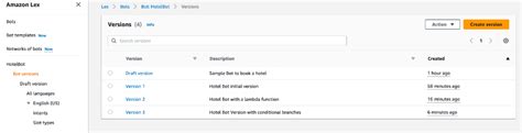 Manage Your Amazon Lex Bot Via Aws Cloudformation Templates Artificial Intelligence And