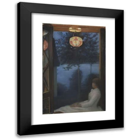 Oda Krohg 11x14 Black Modern Framed Museum Art Print Titled A
