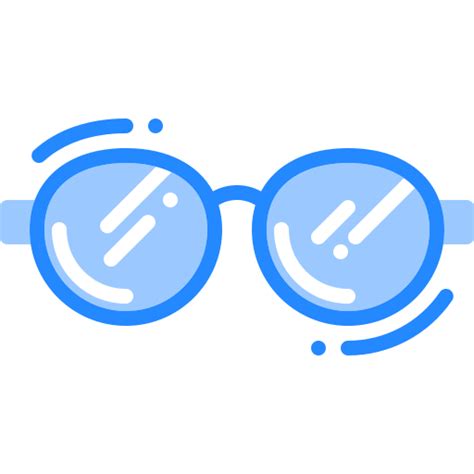 Retro Round Glasses Berkahicon Flat Icon