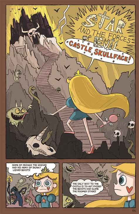 Svtfoe Comics Page 1 Star Vs The Forces Of Evil Comics Evil Disney