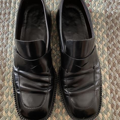 Mens Black Loafers Depop