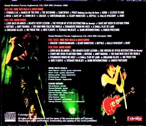 David Bowienine Inch Nailscausa 1995 2days Sakura Record