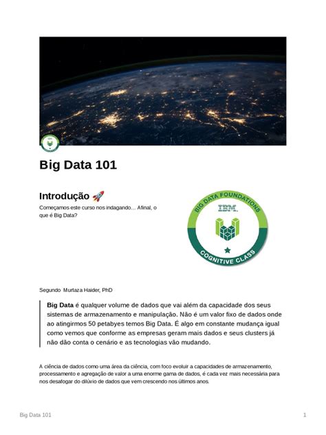 Big Data 101 Pdf Big Data Dados