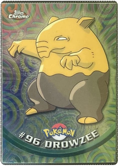 Drowzee Topps Series 2 96 Pokemon Card