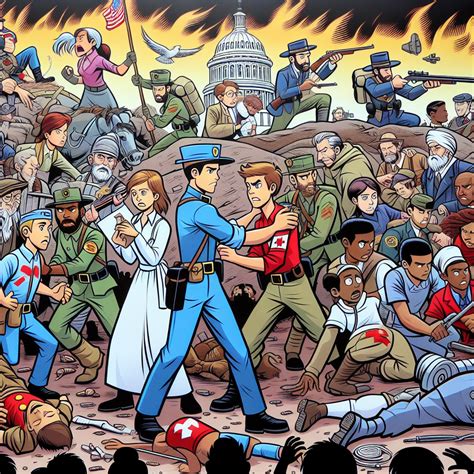 Civil War Comic Heroes Illustrating History Free Pbl Lesson Plan