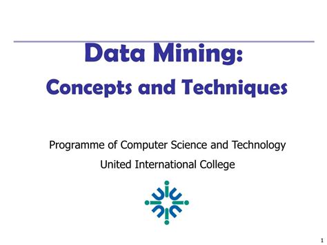Ppt Data Mining Concepts And Techniques Powerpoint Presentation