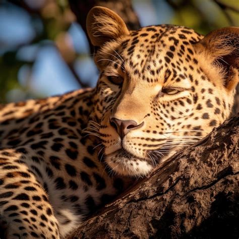 Premium Photo Leopard In The Tree