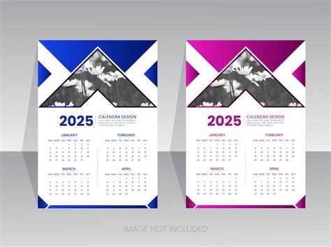 Diseño Del Calendario 2026 Vector Premium