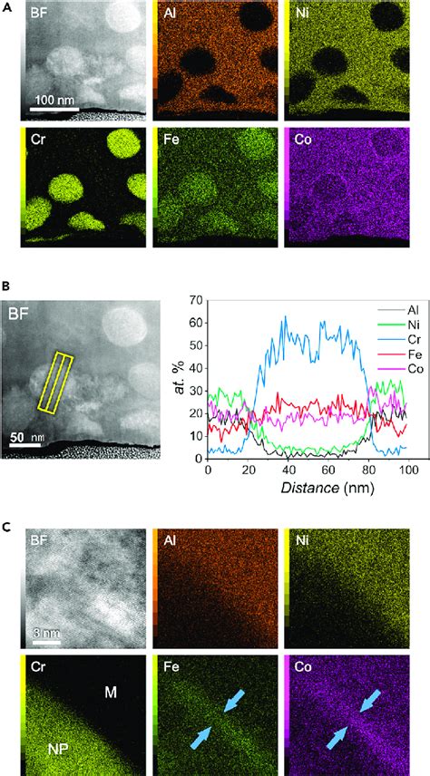 Stem Eds Elemental Maps And Compositional Line Profiles Of The Accfn Download Scientific