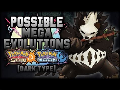 Dark Type Mega Evolutions