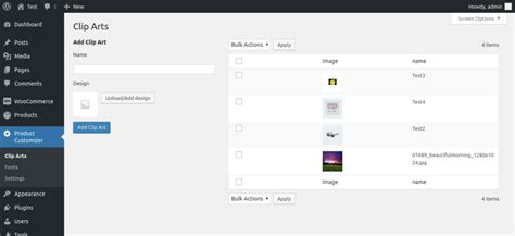 Woocommerce Product Customizer Crevol