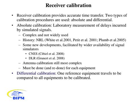 PPT Calibration Of Geodetic Dual Frequency GPS Receivers Implications For TAI And For The