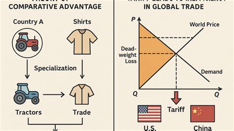 The Theory Of Comparative Advantage And How Tariff Leads To Inefficiencies In Global Trade A