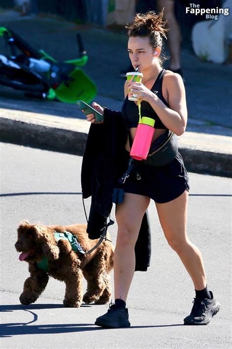 Abbie Chatfield Is Seen Walking Her Dog At Bondi Beach 16 Photos