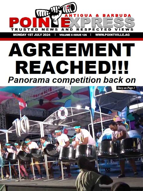 Xpress Newspaper 1st July 2024 Issue 126 Pointe Xpress Pointe Fm 991 Platnium Fm 979