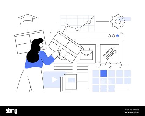 Learning Management System Abstract Concept Vector Illustration Stock Vector Image And Art Alamy
