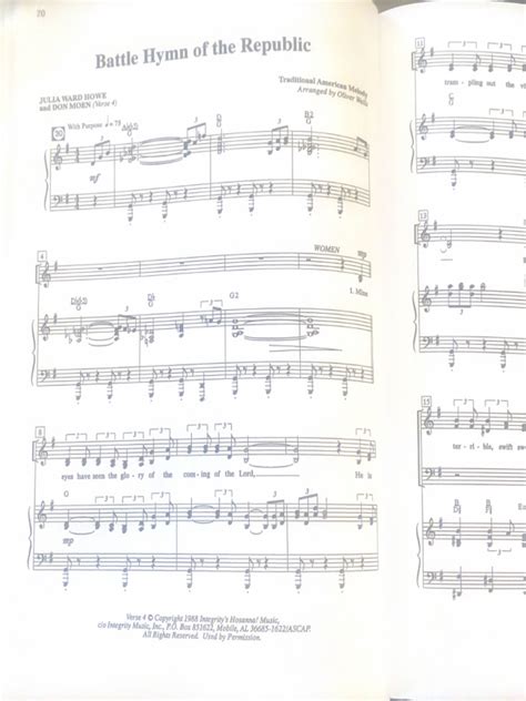 Battle Hymn Of The Republic Brooklyn Tabernacle Oliver Wells