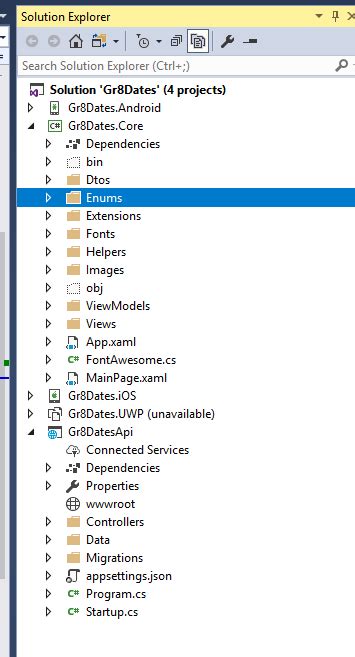 C Why Cant I Access Core Webapi From Xamarin Forms Stack Overflow