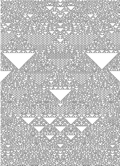 discovering nontrivial patterns emerging in eca rule 22 displaying a download scientific