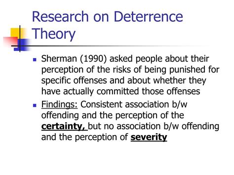 Ppt Rational Choice Theory And Deterrence Theory Powerpoint