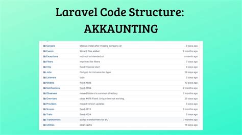 Laravel Code Structure Akaunting In Review Youtube