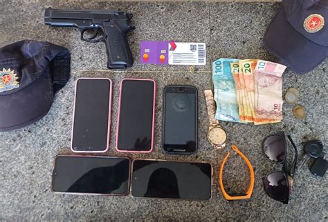 Dois Suspeitos De Assaltos SÃo Presos Pela PolÍcia Militar Em SÃo JosÉ