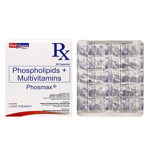 Phosmax Phospholipids Multivitamins Medchoice