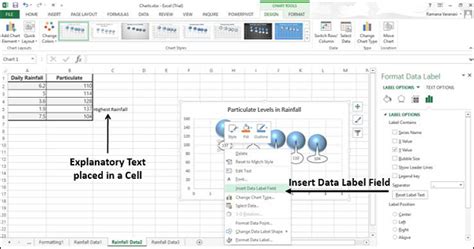 Excel Charts Aesthetic Data Labels