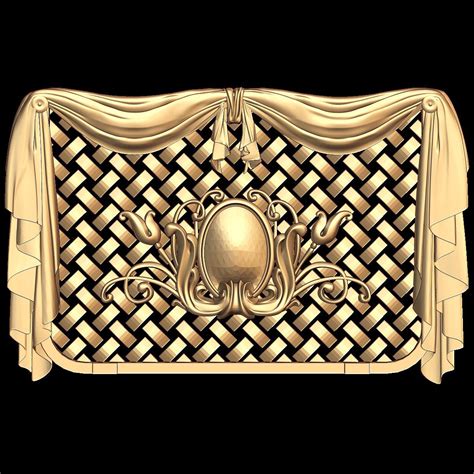 608 Decor Element 3d Stl Model For Cnc 3d Model 8 Stl Free3d