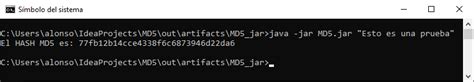Obtener Hash Md5 De Un Texto Con Java Y Generar Jar Para Ejecutar Aplicación Java En Windows Y