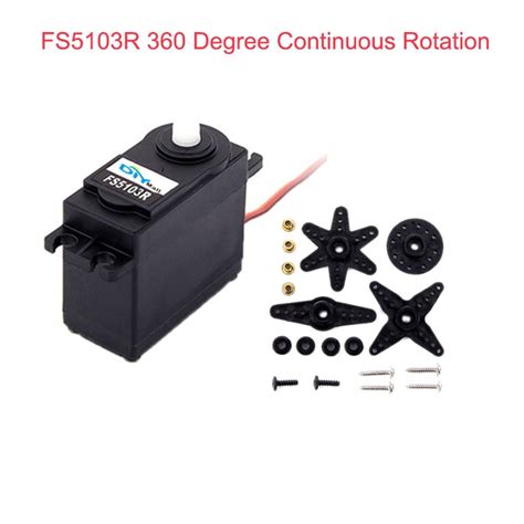 Feetech Fs5103r 3kg Cm 360 Degree Continuous Rotat Vicedeal