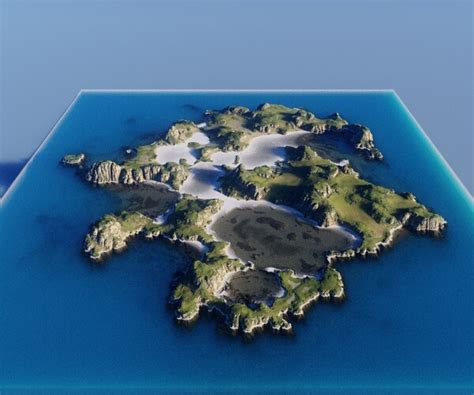 Artstation Islands Terrains Collection Vol2 100 Terrains At 4k