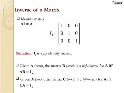 Linear Algebra And Matrix PPT Physics Science