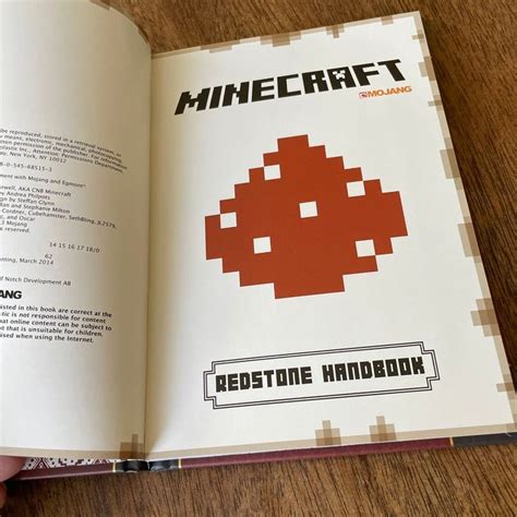 Minecraft Redstone Handbook By Scholastic Inc Staff Hardcover Pangobooks