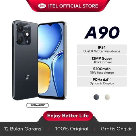 Promo Itel A90 4 128gb Trustworthy Durability Ip54 6 6 90hz
