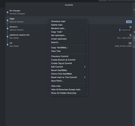 Hide Option In The Context Menu Sublime Merge Sublime Forum