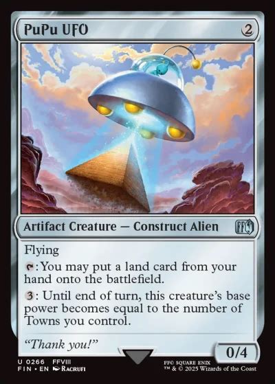 Pupu Ufo From Final Fantasy Spoiler