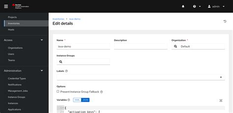ansible execution environment for the ibm isva ansible collection