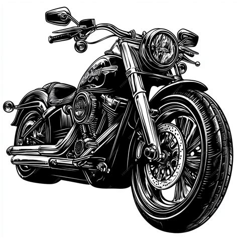Harley Davidson Vector Logo Art Design Premium Ai Generated Image