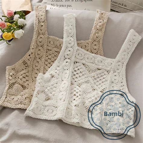 Crochet Top Beach Wear Crochet Swimsuit Crochet Swimwear New Crop Top