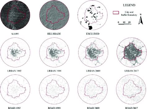 Input Layers Used For Sleuth Model Download Scientific Diagram