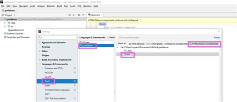 Intellij Error Htmlmason Components Are Not Configured Stack Overflow